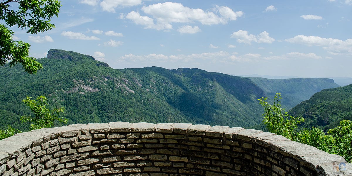 Wiseman's View of the Linville Gorge Wilderness, North Carolina