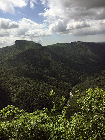 Wiseman's View of the Linville Gorge Wilderness, North Carolina