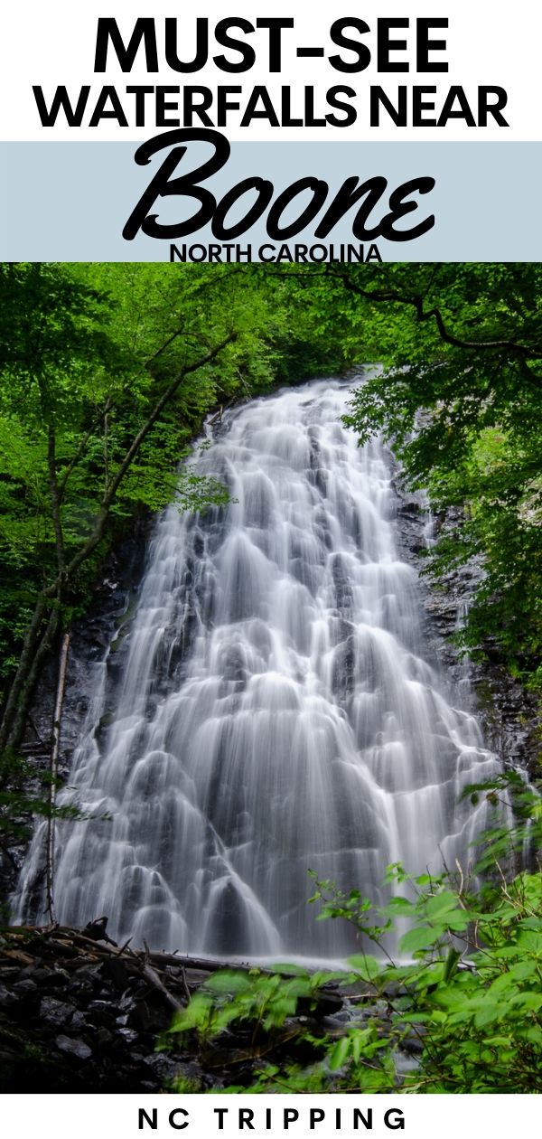 25+ Beautiful Waterfalls near Boone NC (within 2 Hours)