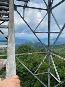 Fryingpan Mountain Lookout Tower (NC's Tallest Fire Tower)