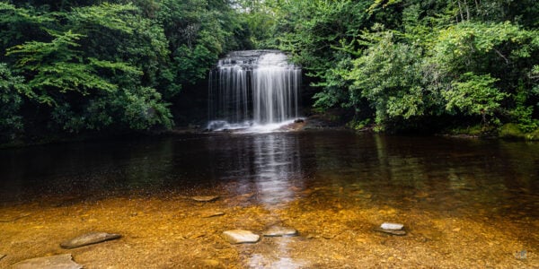 Silver Run Falls (How to See this Gorgeous NC Waterfall!)