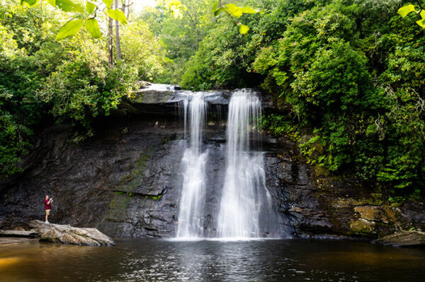 Silver Run Falls (How to See this Gorgeous NC Waterfall!)