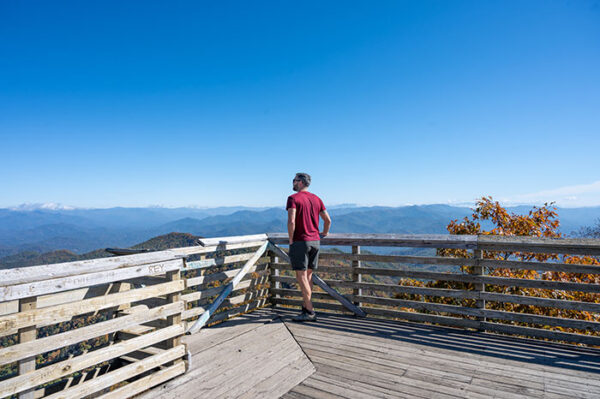 Hiking to Wesser Bald Fire Tower in Franklin NC + Best Views