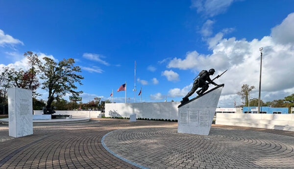 How to Visit Lejeune Memorial Gardens + 5 Powerful Monuments