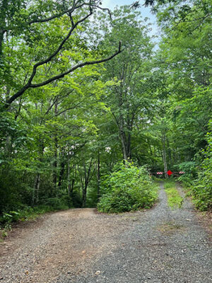 How to Reach Courthouse Falls in Transylvania County NC